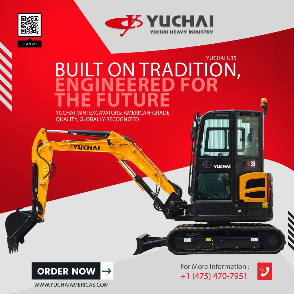Yuchai U35 - Tailless Excavator - Yuchai Americas